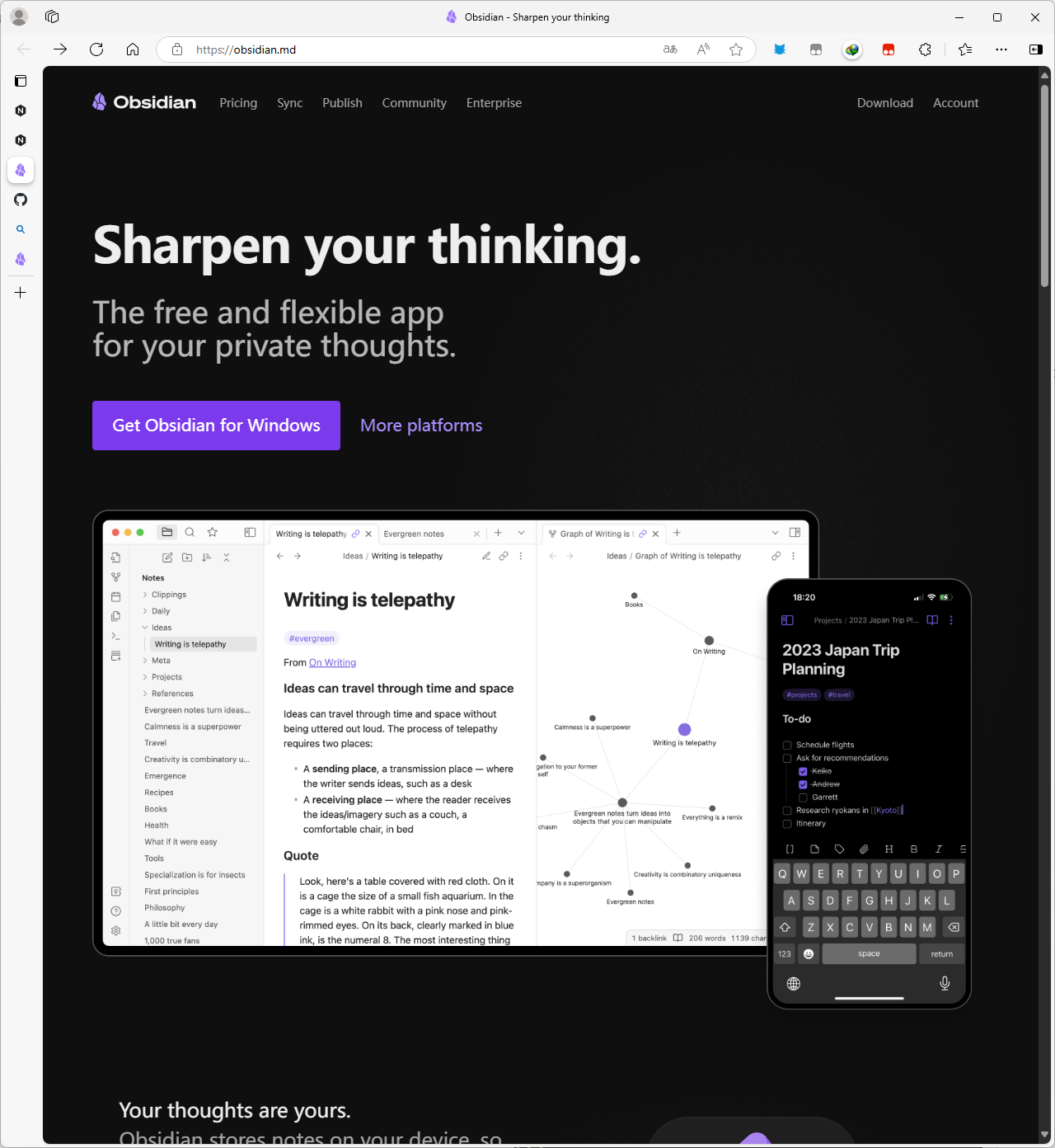 使用Obsidian来编写hexo博客 | 角页
